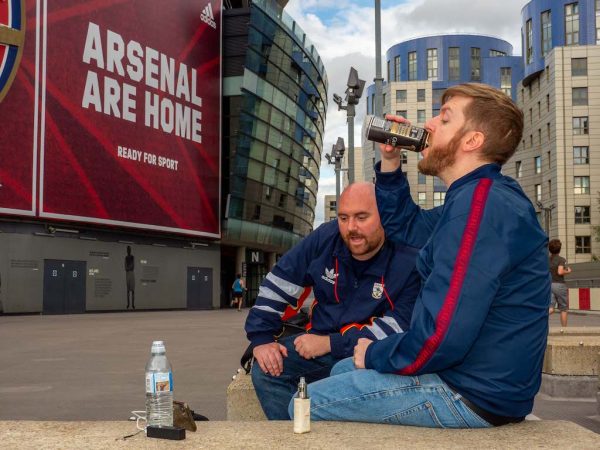 Peter Dench: Lockdown Fanatical Football Fans - Lower Block