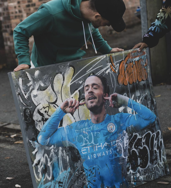 David Moli: Ex-footballer who’s artworks hang on the walls of Premier ...