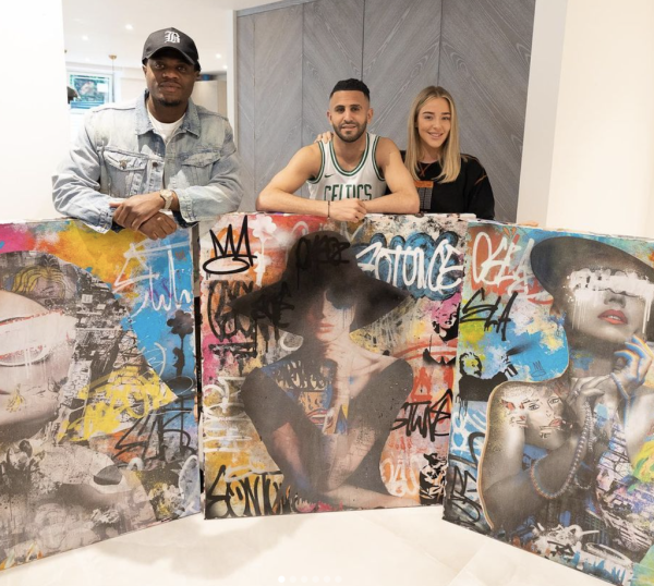 David Moli: Ex-footballer who’s artworks hang on the walls of Premier ...