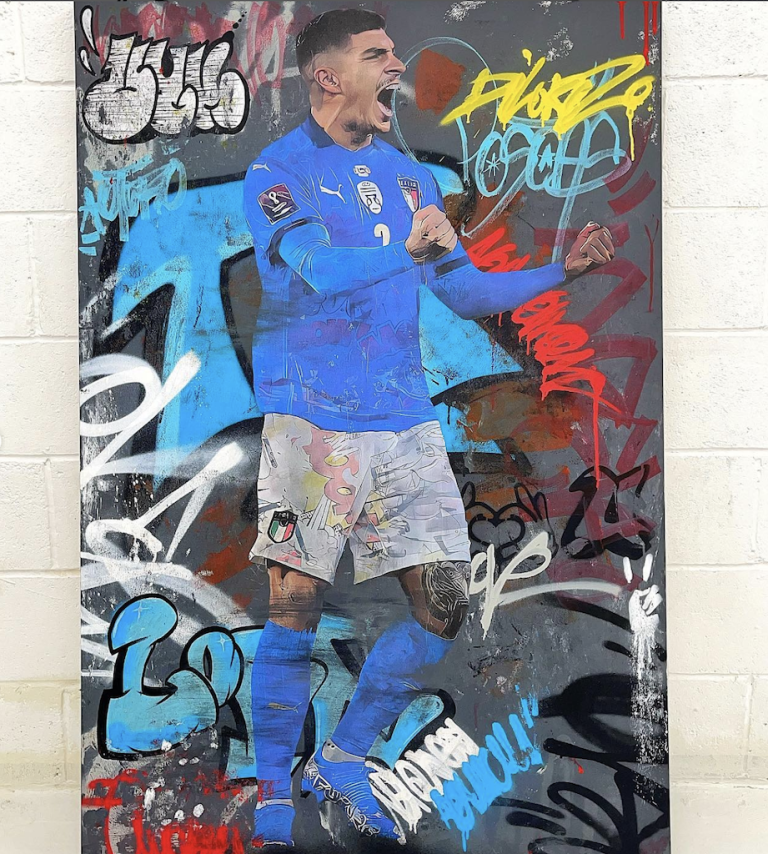 David Moli: Ex-footballer who’s artworks hang on the walls of Premier ...