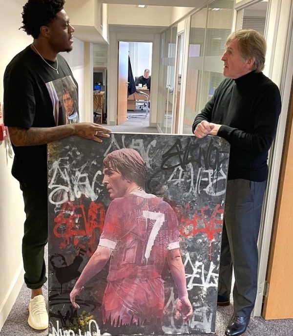 David Moli: Ex-footballer who’s artworks hang on the walls of Premier ...