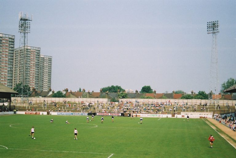 Lost football grounds & stands | The Cemetery End - Lower Block