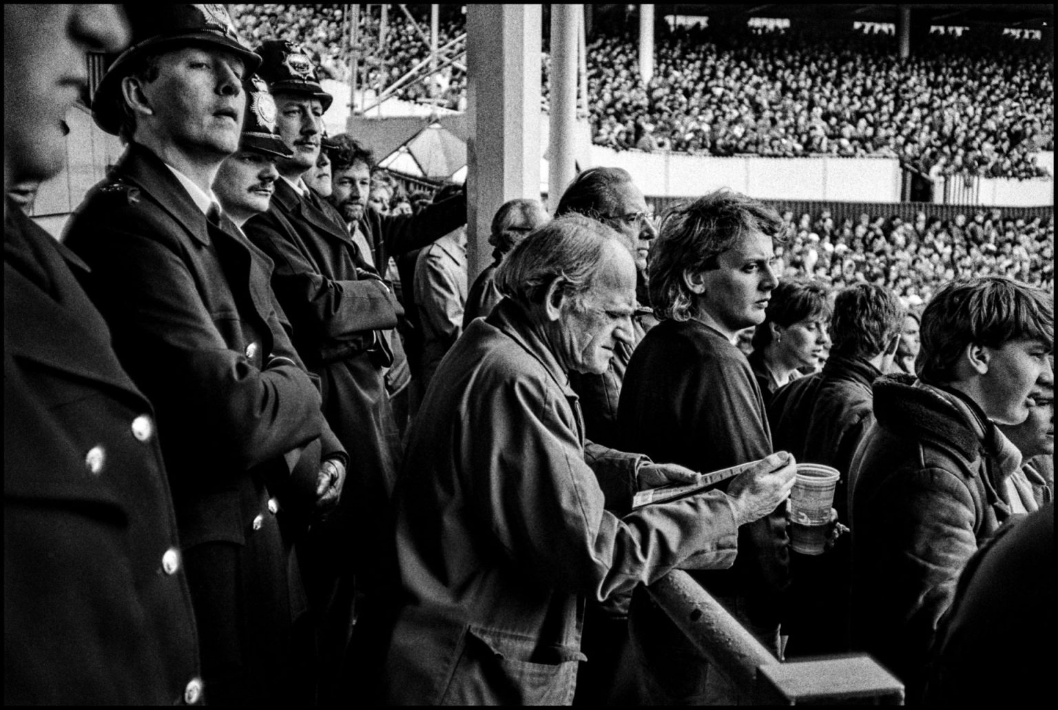 Photographs From UK Football Terraces 1980s - Lower Block