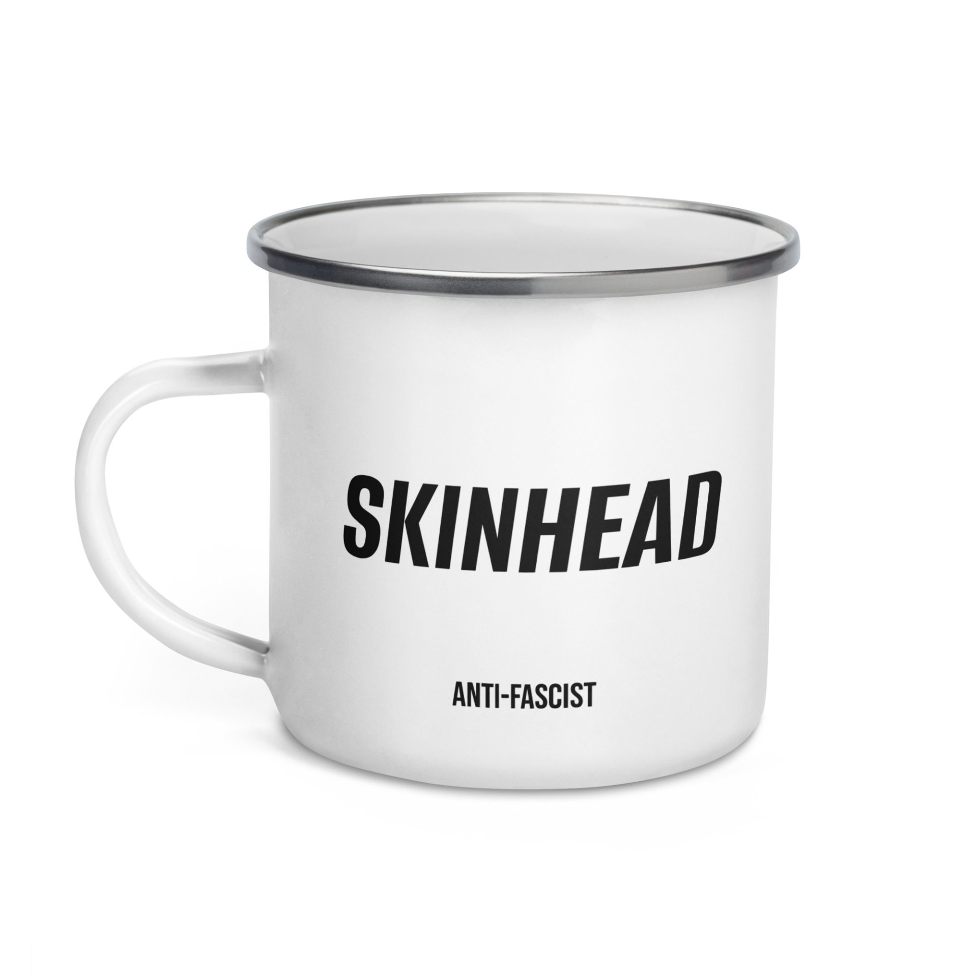 SKINHEAD Enamel Mug - Lower Block