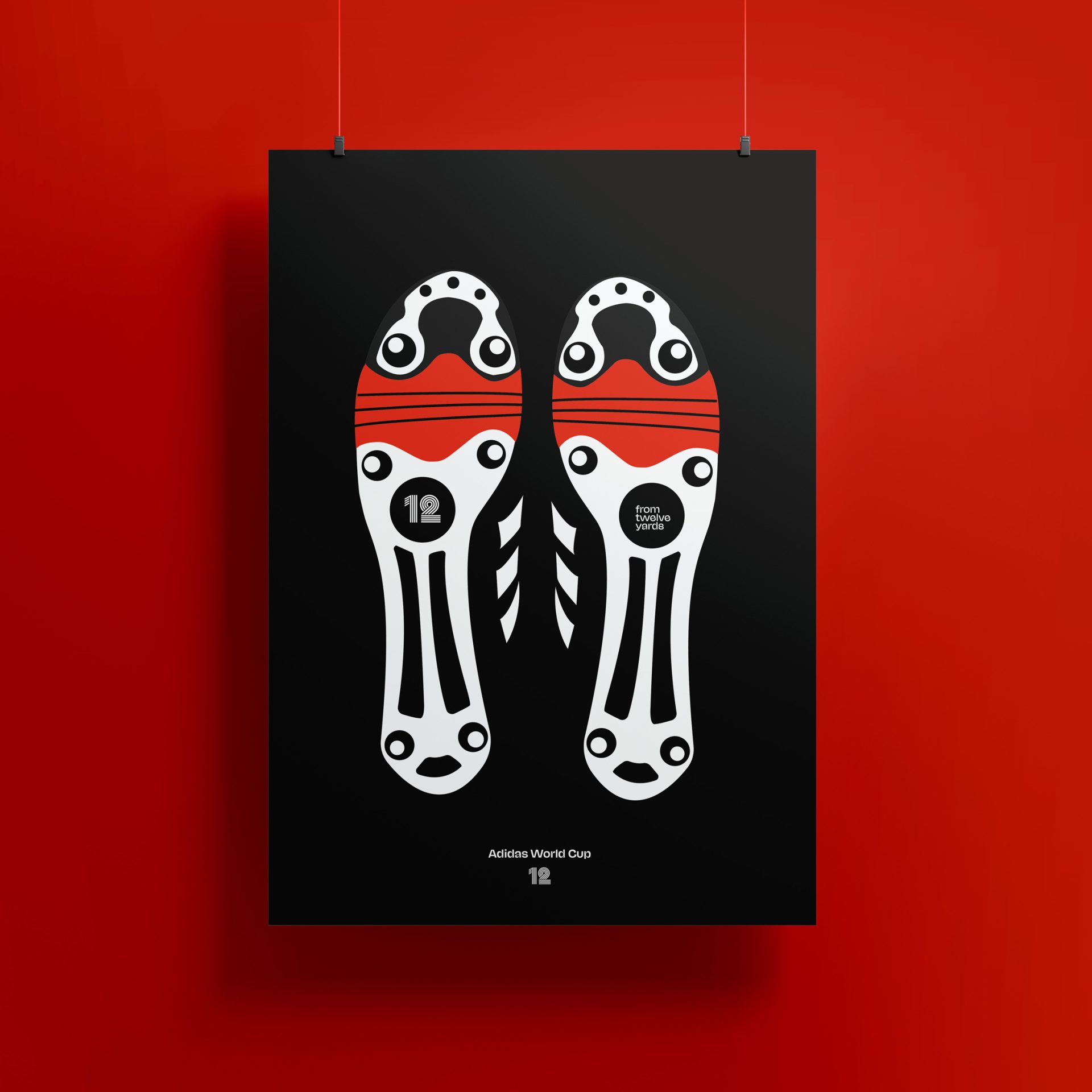 adidas World Cup Poster | From 12 Yards - Lower Block